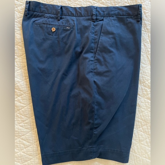 Polo Ralph Lauren | Shorts | Polo Ralph Lauren Stretch Classic Fit Chino Shorts In Navy Size 42 ...